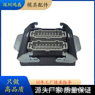 WAIN唯恩热流道配件重载连接器32芯航空插头大32针H32B-BK-2L/SC-阿里巴巴