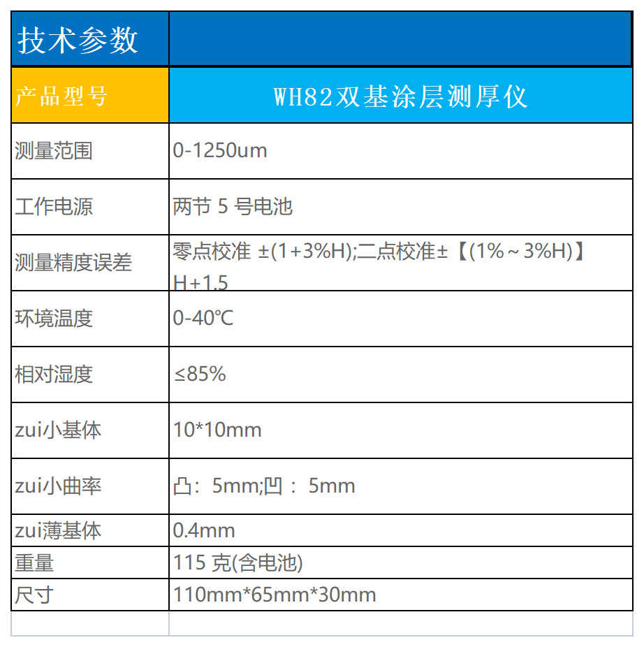 WH82双基涂层测厚仪，涂层测厚仪-阿里巴巴