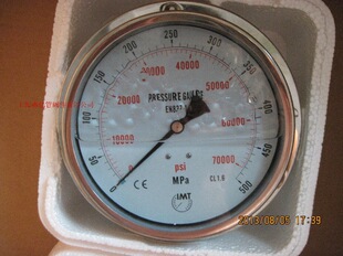 IMT高压 充油压力表 300MPA 轴向带边 径向压力表-阿里巴巴