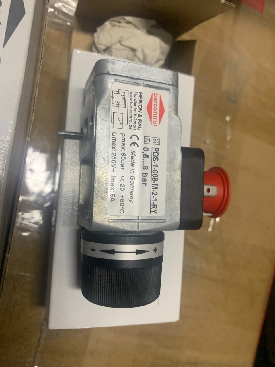 PDS-1-008-M-2-1-RY 压力开关 barcontrol-阿里巴巴