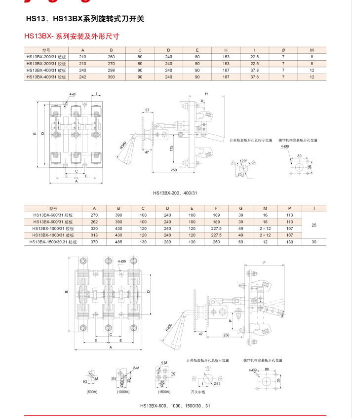 上海金工HD17 HS17 HD16 HS16 HD10 HS10 HG10系列刀开关HD13HS13-阿里巴巴