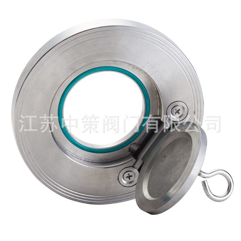 304/316L不锈钢H74X-16P对夹圆片式软密封止回阀/单向阀/夹板止回-阿里巴巴