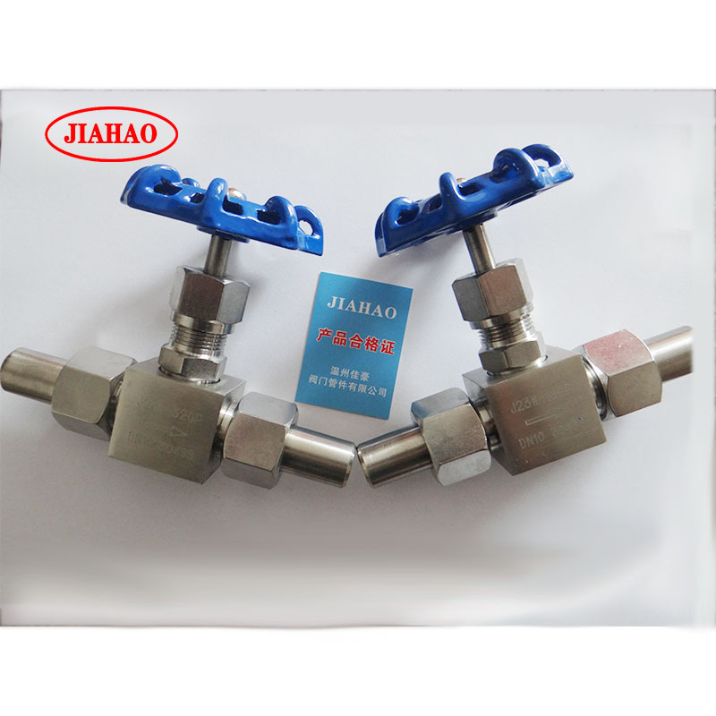 J23W-320P DN15 ￠22不锈钢高压针型仪表截止阀 对焊式焊接针型阀-阿里巴巴