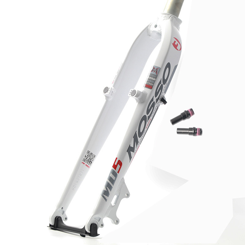 新款MOSSO 超轻硬叉MD3 M3 M5 26 27.5 29寸纯碟V刹山地车前叉A柱-阿里巴巴