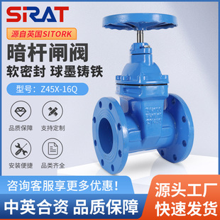 斯锐特Z45X-16Q消防给排水法兰软密封暗杆闸阀RVHX弹性座封闸阀-阿里巴巴