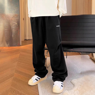 WE11DONE TRACK小众潮牌小标褶皱直筒裤男女情侣休闲长-阿里巴巴