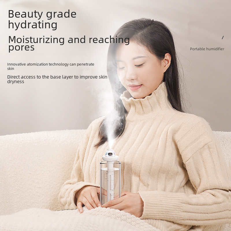 Humidifier Home Bedroom Silent Desktop Air Spray Atomizer Car ...