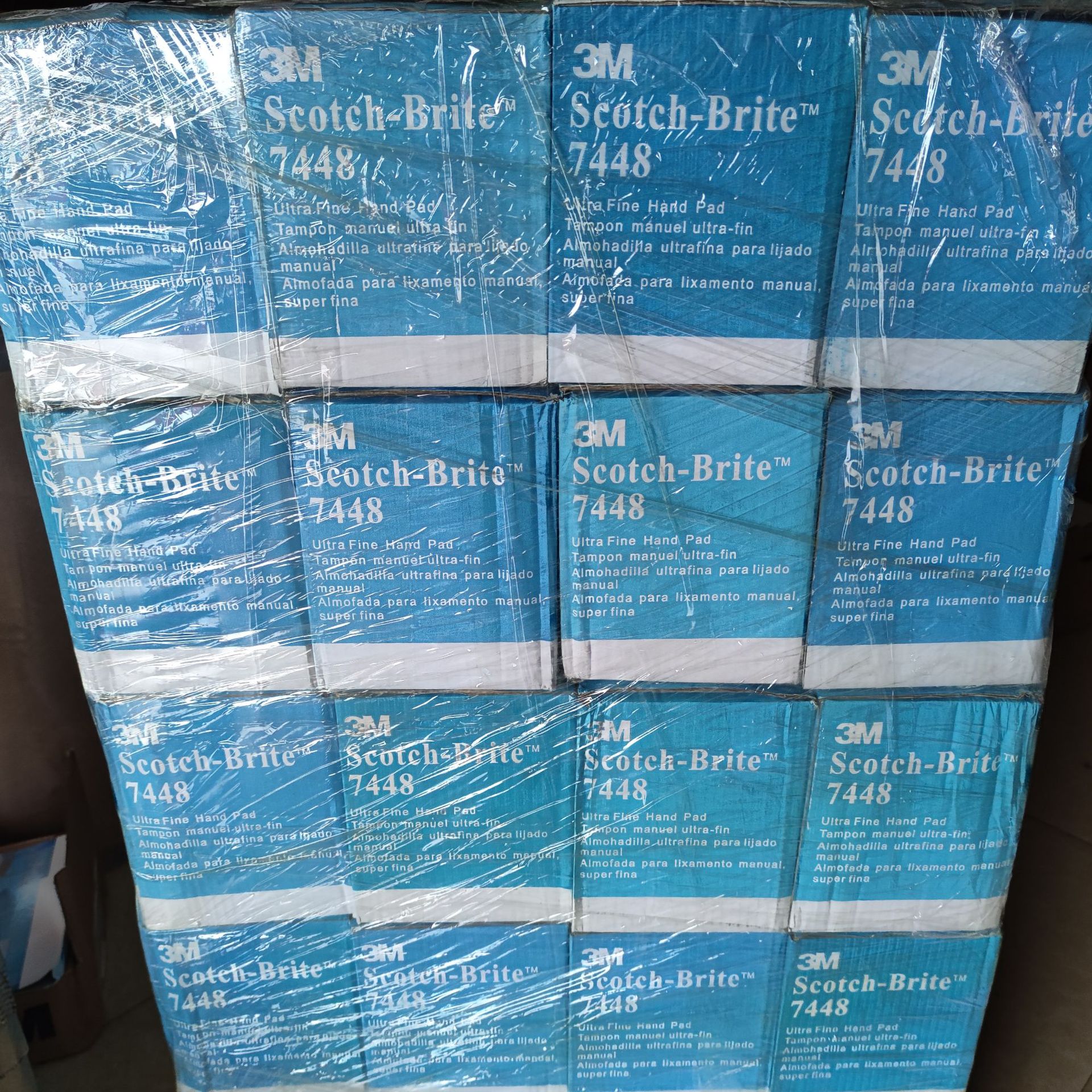 3M7448 工业百洁布3M Scotch-Brite Hand Pad 7448 152*228MM-阿里巴巴