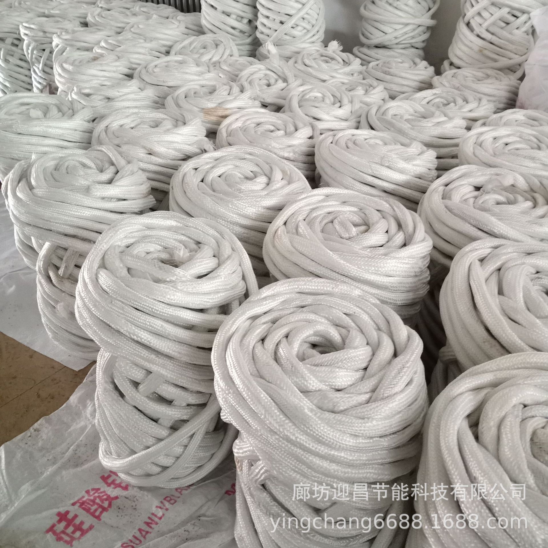 厂家生产管道隔热用硅酸铝纤维绳 硅酸铝圆编绳硅酸铝陶瓷纤维绳-阿里巴巴