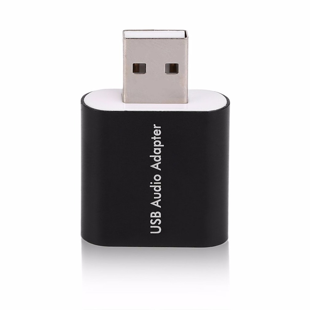 USB 2.0Audio Sound Card Adpater Mini External 7.1 CH Virtual-阿里巴巴