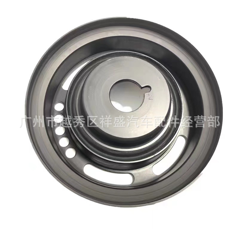 55565300适用于雪佛兰科鲁兹Trax Aveo欧宝雅特英速亚曲轴皮带轮-阿里巴巴