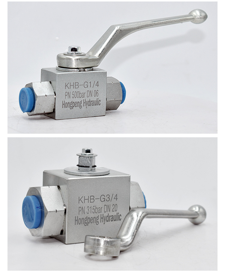 液压球阀公英制螺纹碳钢球阀KHB系列高压球阀 KHB-G1/2 3/4-阿里巴巴