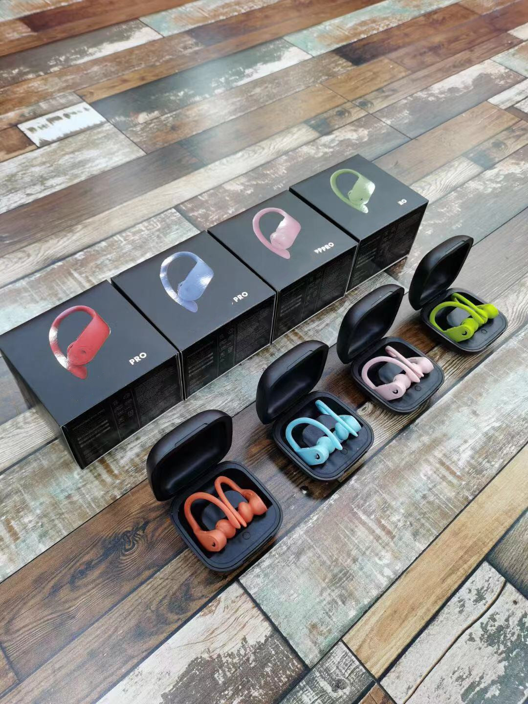 跨境pb4 pro无线蓝牙耳机重低音运动耳挂立体声带动画连接-阿里巴巴