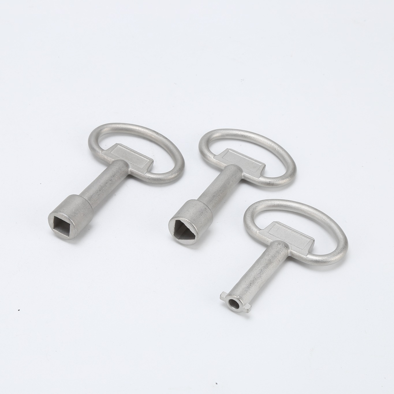 锌合金三角钥匙MS705锁开不锈钢 304配电箱锁圆锁钥匙开 通用-阿里巴巴