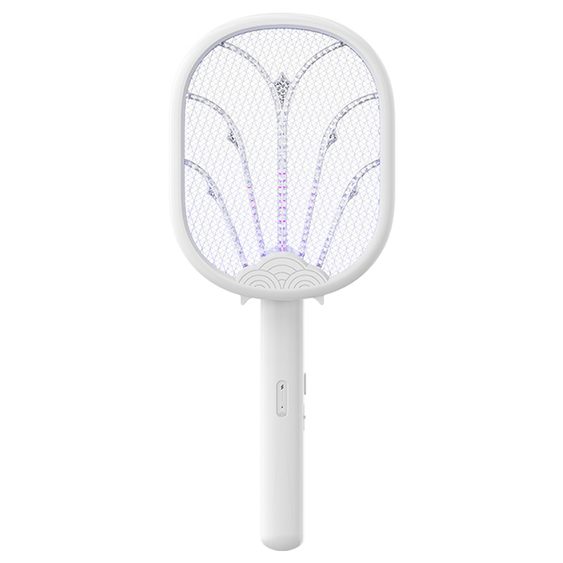 Yage base USB electric mosquito swatter rechargeable lithium battery folding fly swatter ...