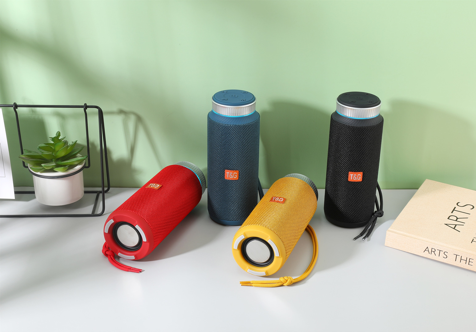 蓝牙音箱TG326重低音炮带TWS串联便携式礼品音响wireless speaker-阿里巴巴