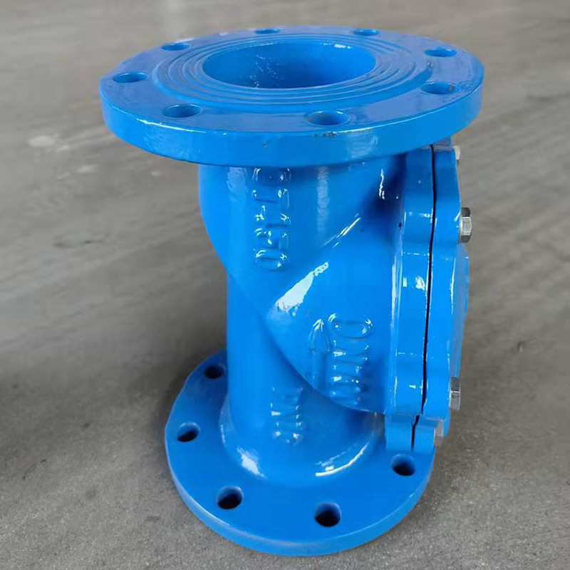 HC44X污水橡胶瓣止回阀 单向逆止阀DN100 大口径铸铁法兰止回阀门-阿里巴巴