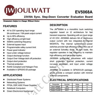 杰华特 JW5068A固定3.3V LDO输出提供200mA电流芯片QFN3X3-20封装-阿里巴巴
