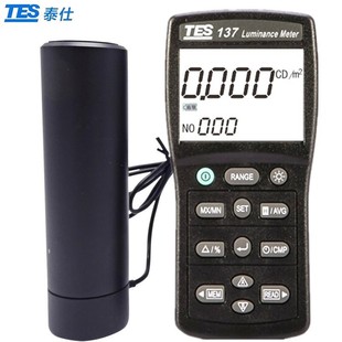 台湾泰仕TES-137 手持式辉度计数显屏幕亮度计 高精度 家用工业-阿里巴巴