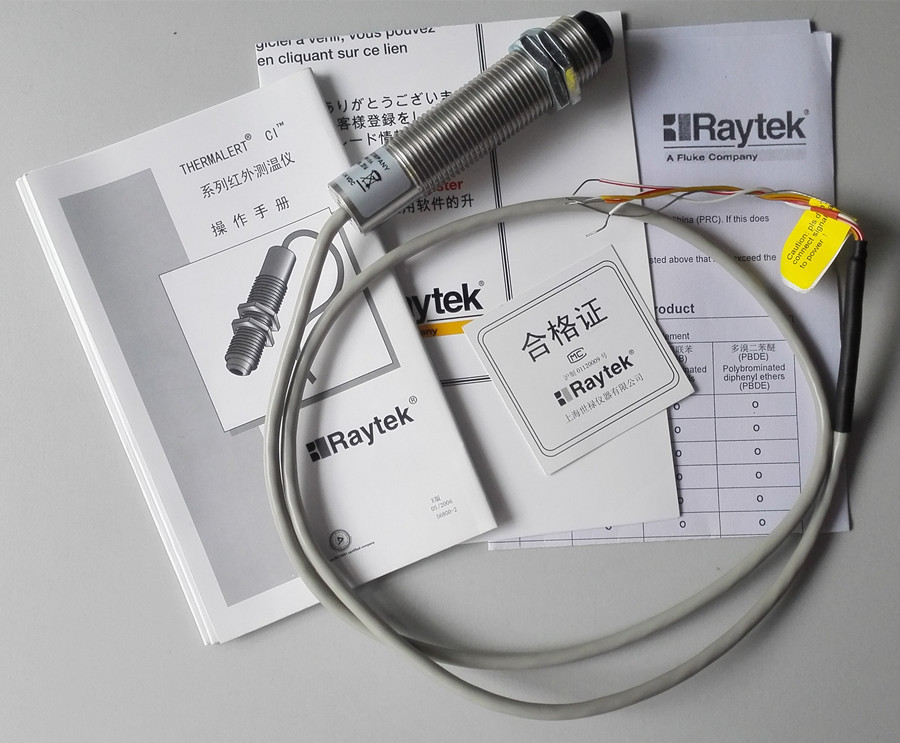 RAYTEK/雷泰CI2A测温仪 CI3A 红外温度传感器多功能可调节探头线-阿里巴巴