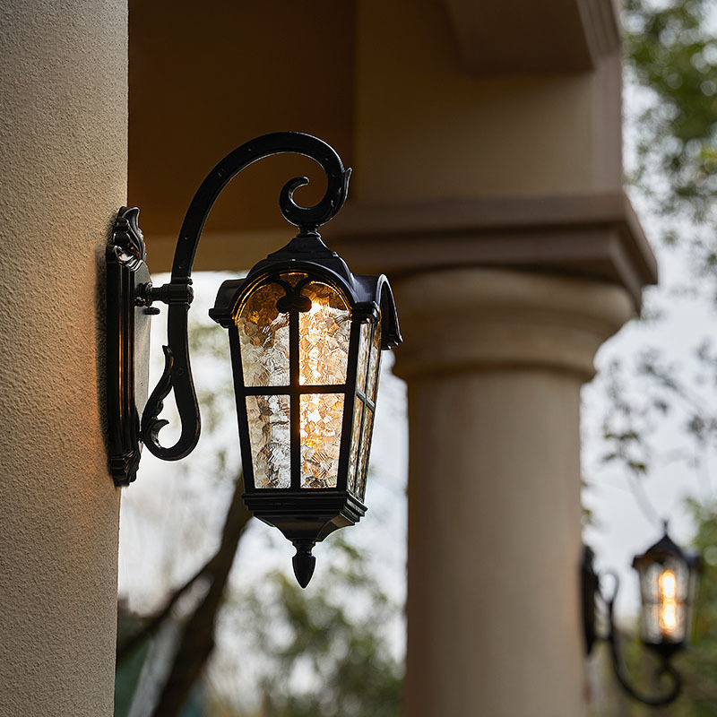 Outdoor Park Community Wall Lamp Rainproof and Rust-proof Thickened ...