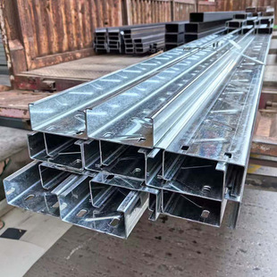 厂家批发q235b热镀锌太阳能光伏支架镀锌C型钢41*52-阿里巴巴