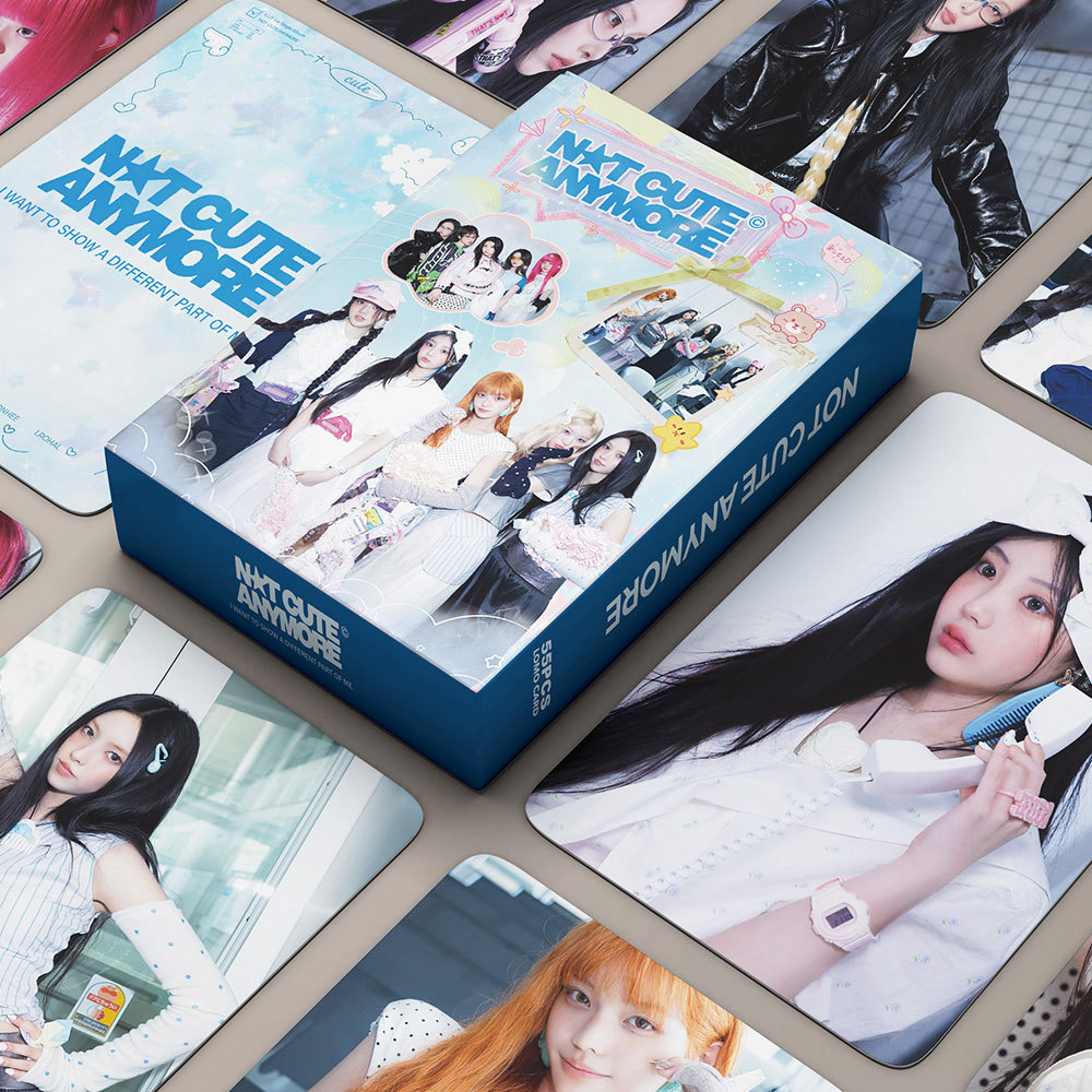 现货新款ILLIT 1ST SINGLE ALBUM NOT CUTE ANYMORE应援LOMO卡ins-阿里巴巴