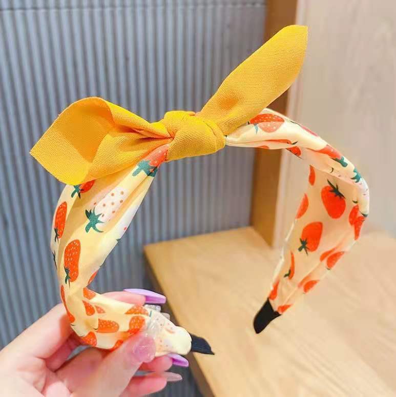 kids stage performance Bow hair hoop female childrenhead hoop hair cute ...