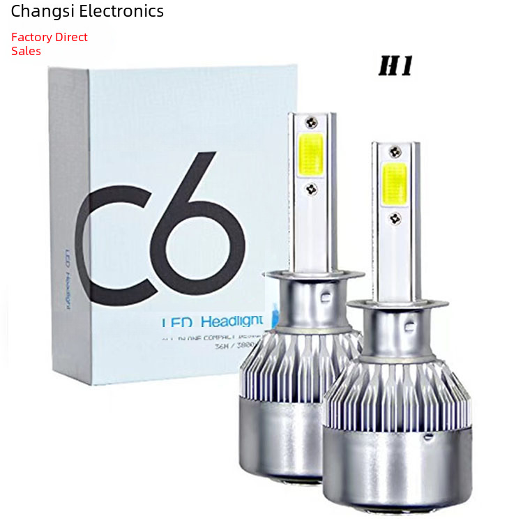 Cross-border source C6 led headlight headlight h4 headlight H7 H11 9005 ...