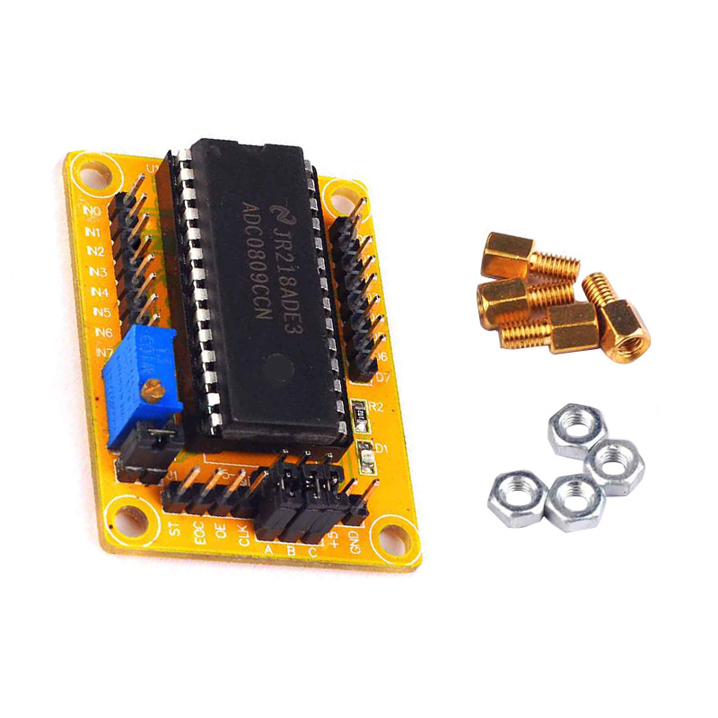 ADC0809模块 八位/8l路并行AD转换模块电路单片机模 AD7793BRUZ-阿里巴巴