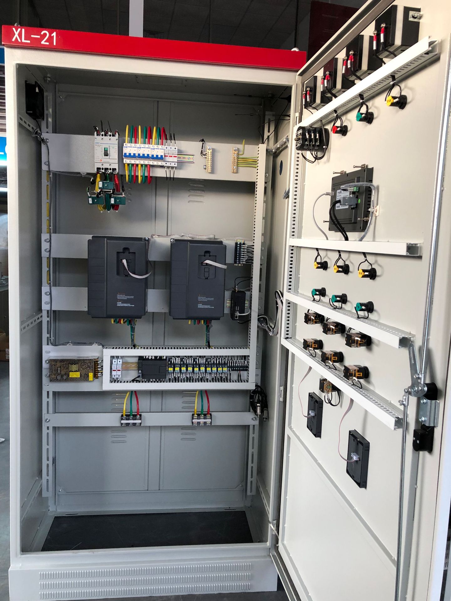 工厂定做chint/配电箱XL-21 智能配电柜 成套电控柜 低压变频配电-阿里巴巴