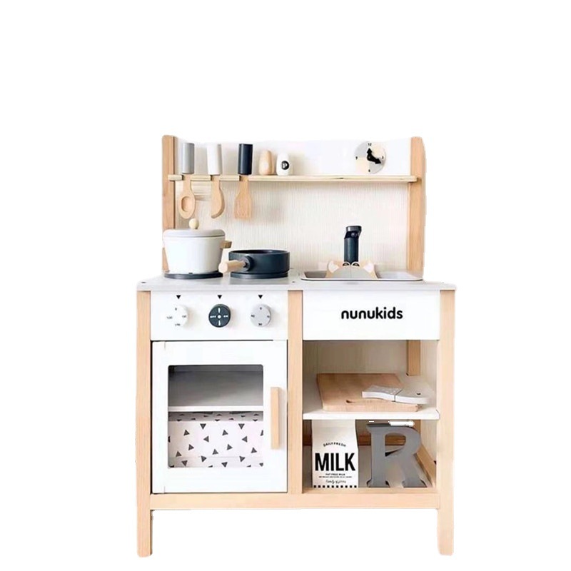 nunukids children play house simulation kitchen toys suit 3-6 years old ...