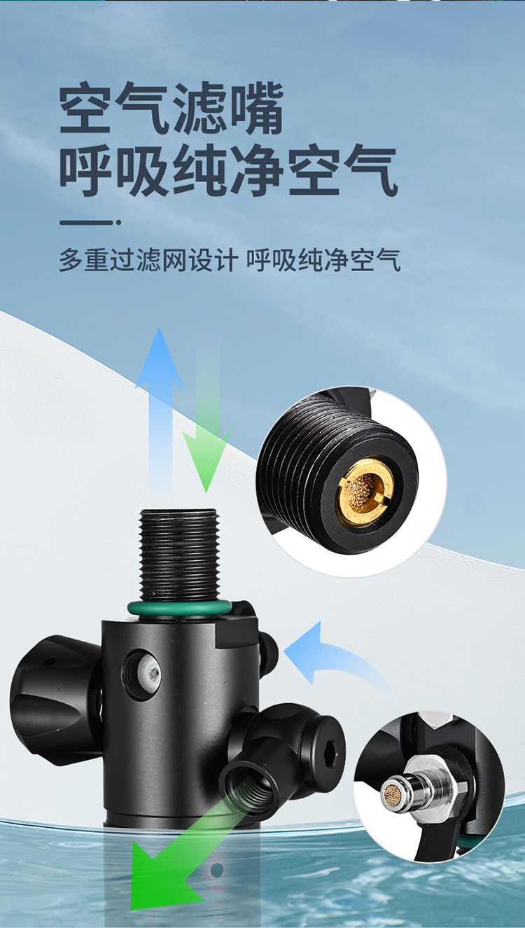 SDIVEOXY新款3L4L专业便携式潜水呼吸器娱乐打捞捕鱼氧气水肺气瓶-阿里巴巴
