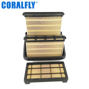 适用SCANIA斯堪尼亚重卡空气滤清器2829529 2829531蜂窝滤芯空滤-阿里巴巴