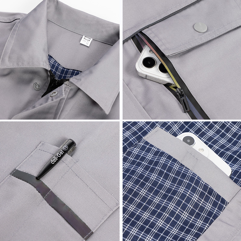 New Work Clothes Men's Spring and Autumn Long Sleeve Printing ...