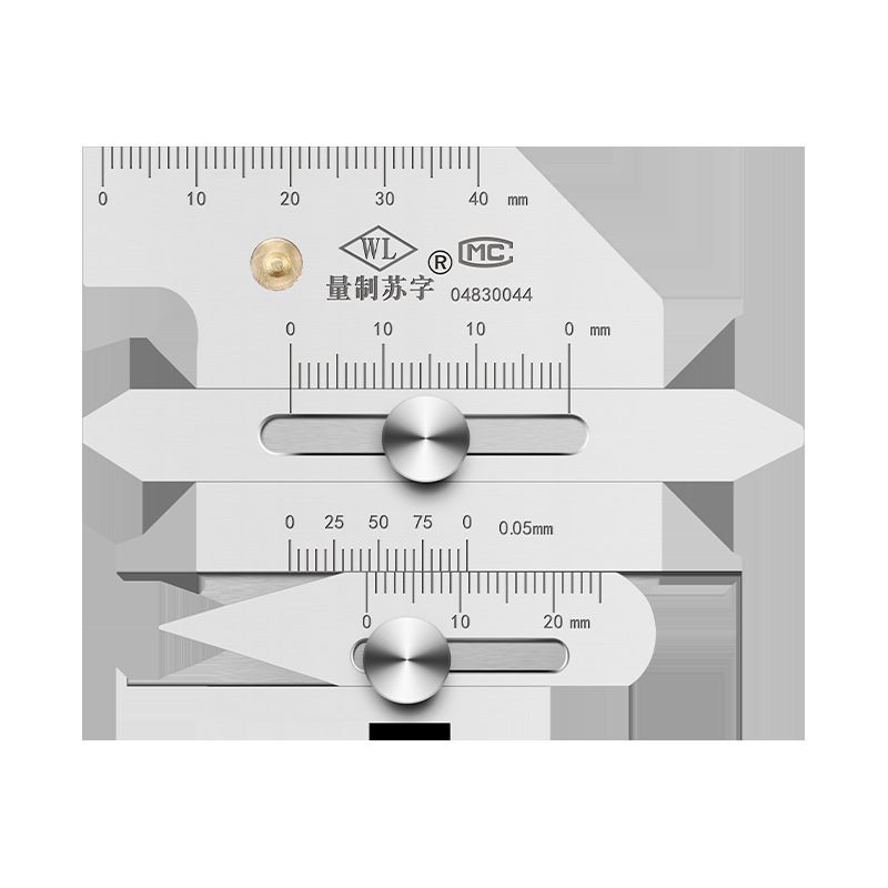 Changzhou Huanggong Weld Joint Detection Ruler Stainless Steel Welding Inspection Ruler Weld ...