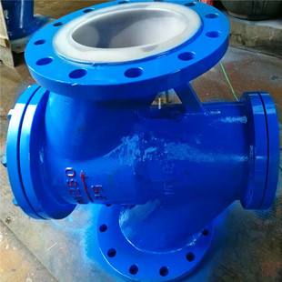 H41F46-16P 升降式法兰衬氟止回阀 化工防倒流止回阀-阿里巴巴