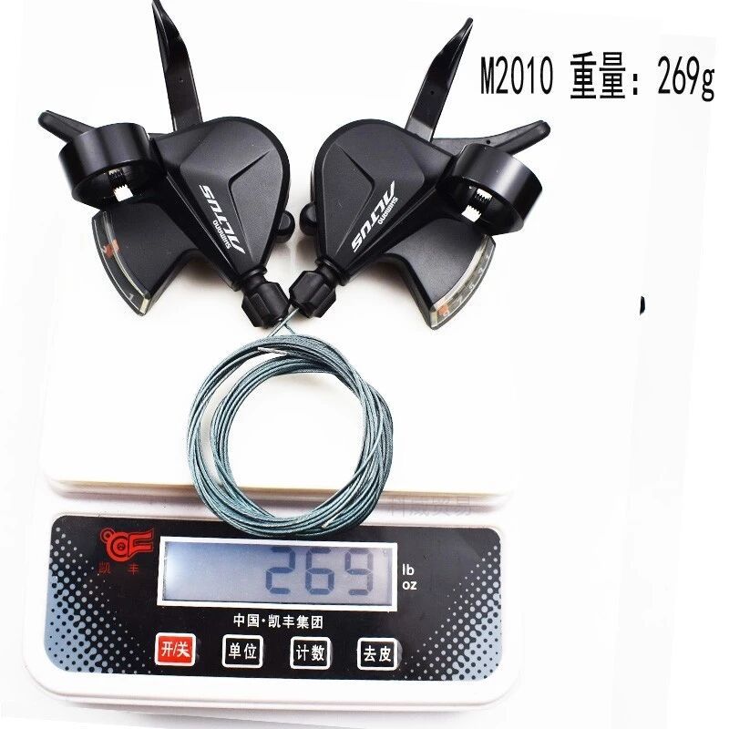SHIMANO禧马诺SL-M2010指拨 9速/27速分体变速指拨右边9速左2/3速-阿里巴巴