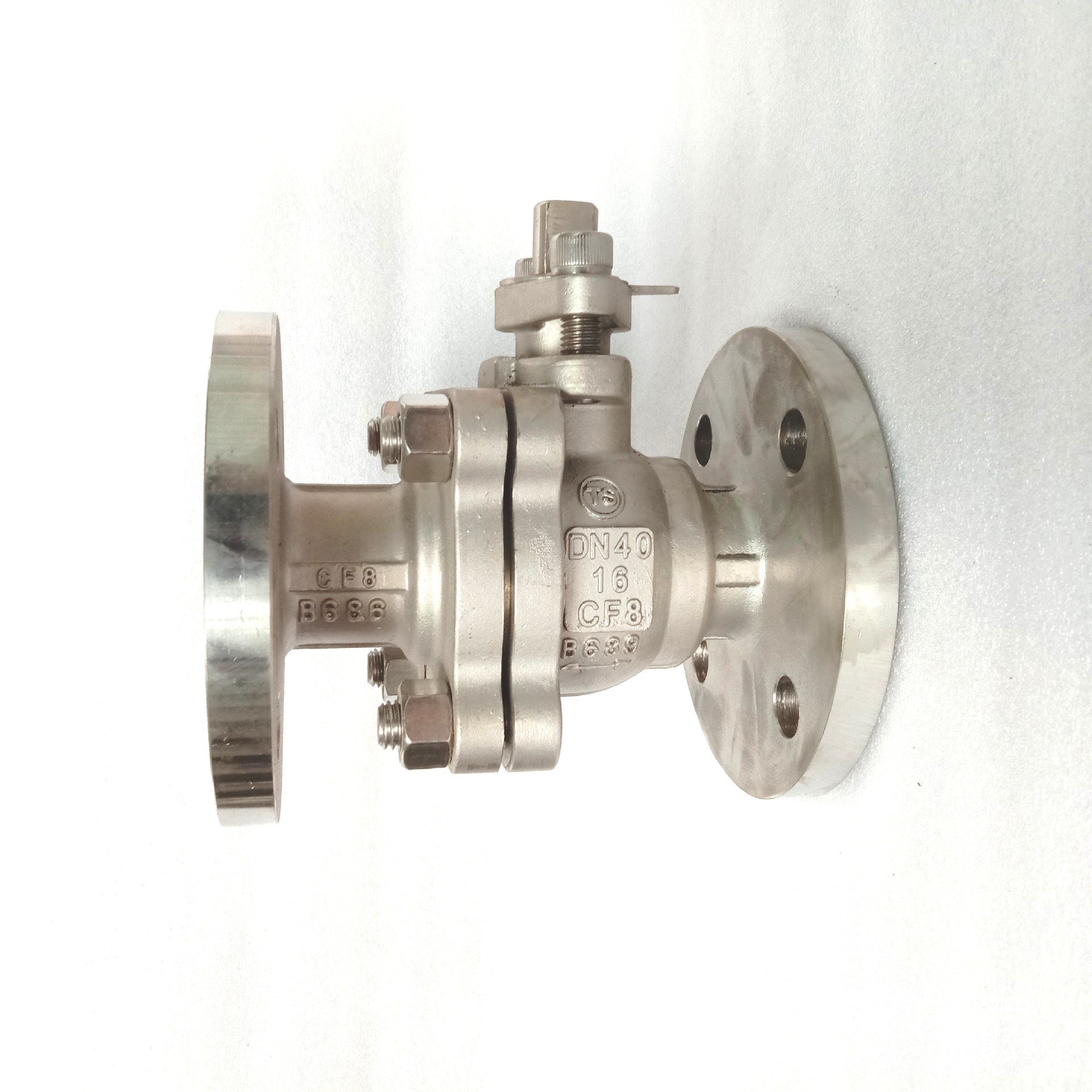 不锈钢球阀Q41Y-16P浮动式硬密封球阀304法兰球阀高温手动高平台-阿里巴巴