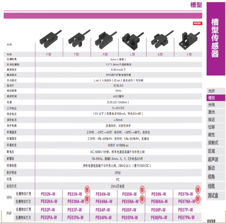 全新原厂 光电开关 ST-303NA-W ST-303N-W 303NA-E 槽型传感器-阿里巴巴