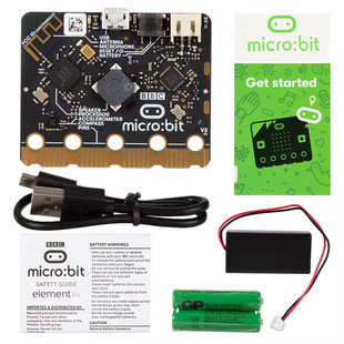 BBC Micro:Bit V2.2主板套件Micro bit 开发板教育Python编程控制-阿里巴巴