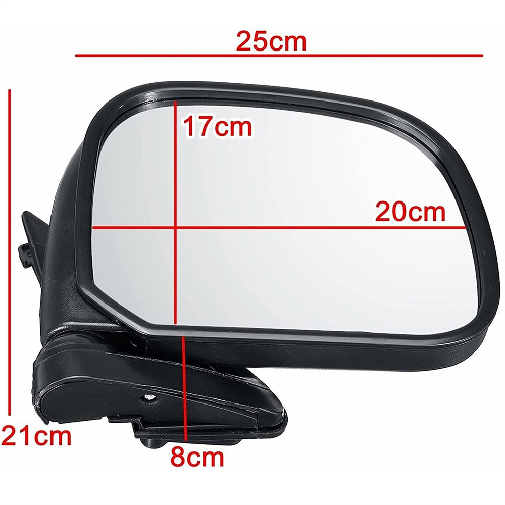 适用于 丰田 海狮 HIACE 1989-2004款 后视镜总成 87910-95J38-阿里巴巴