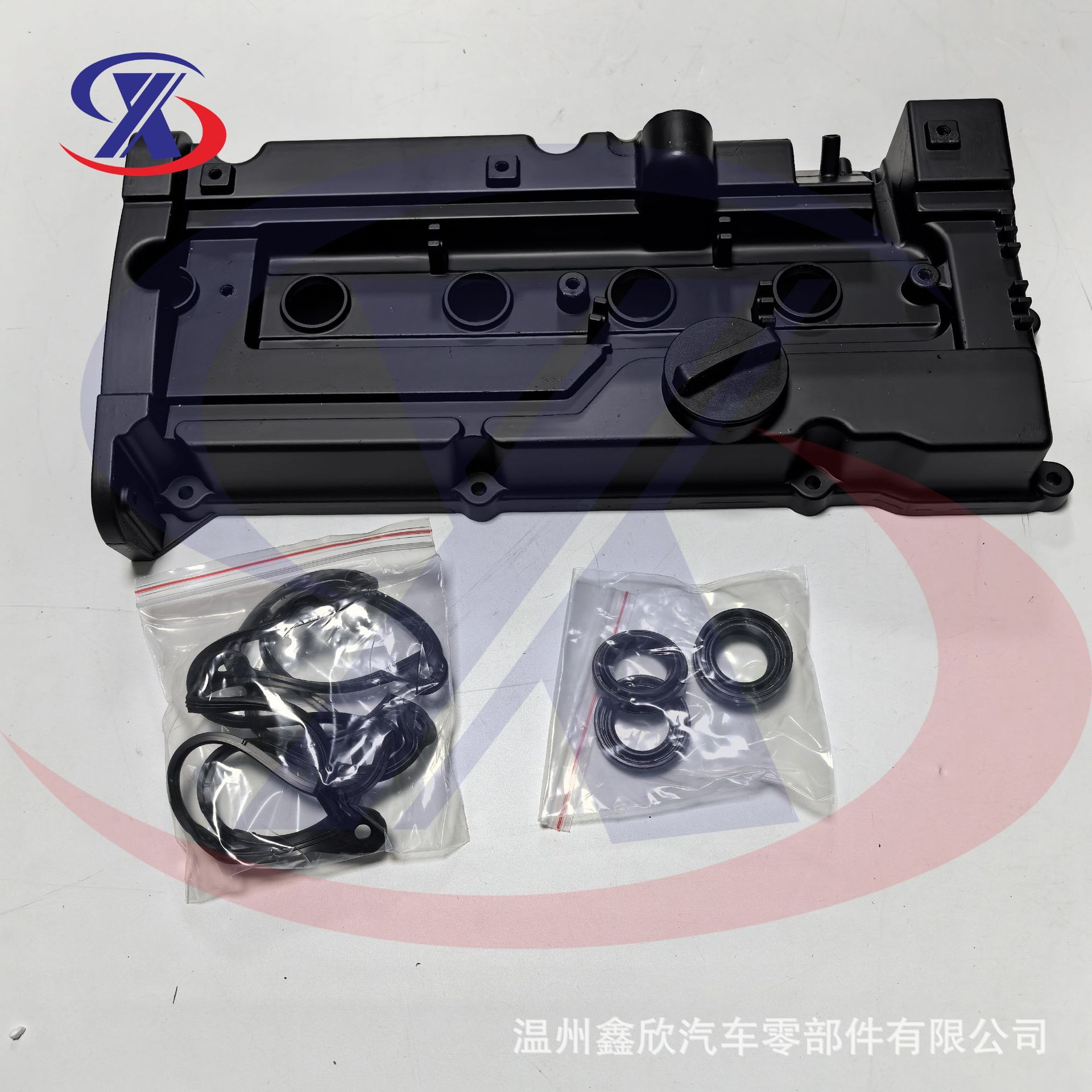 气门室盖适用于现代:2241026611 22410-26611 22410-26013(铝)黑-阿里巴巴