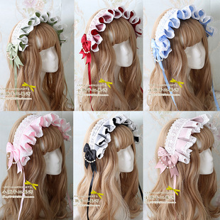 甜美洛丽塔lolita发带日常bnt头饰天使柄/提拉米苏摘星魔法-阿里巴巴