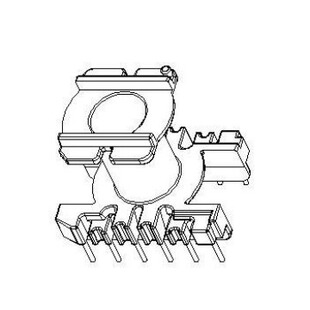 ER28立式骨架6+6线圈骨架注塑制造商批发3D打印耐高温骨架定 制-阿里巴巴
