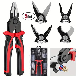 5 in 1 Multi-tool Pliers Set Quick Change Plier Head Set-阿里巴巴