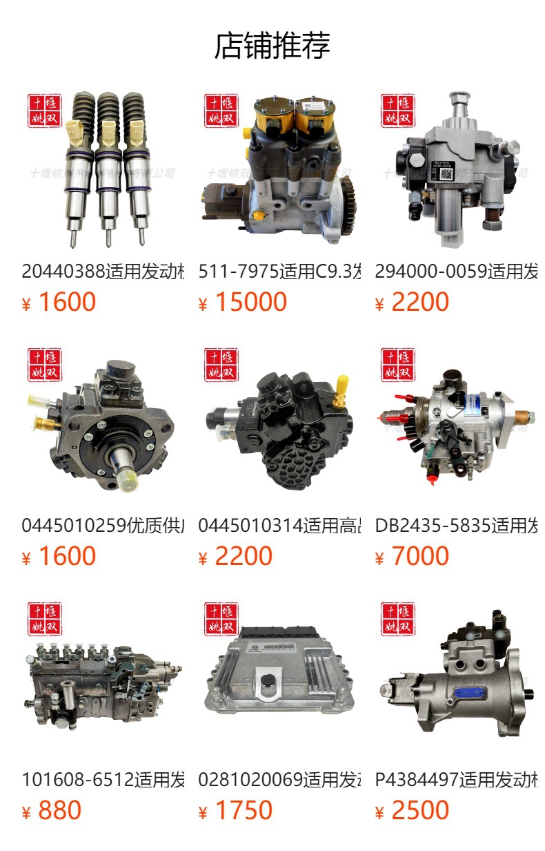 094000-0500适用工程机械发动机高压共轨燃油泵 喷油泵RE521423-阿里巴巴
