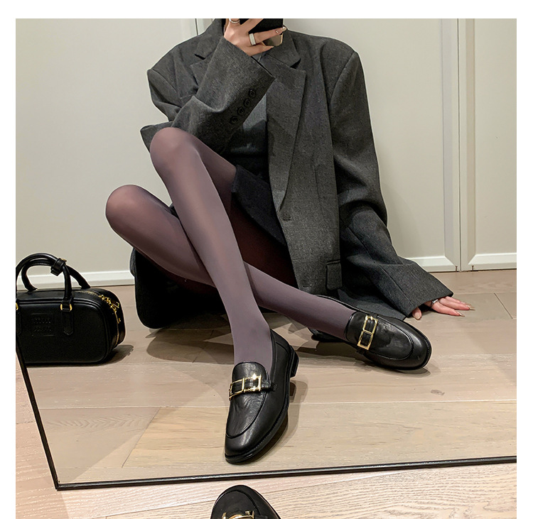 CHIKO Berit Round Toe Block Heels Loafers Shoes