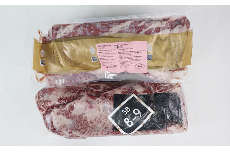 澳洲金产值纯种和牛M8-9+三角肉原切牛排203厂高端雪花牛肉高端-阿里巴巴