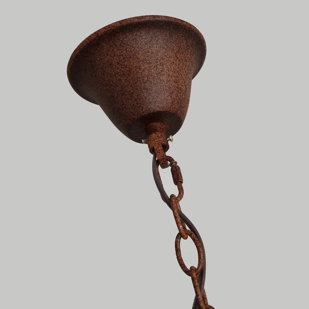 跨境美式乡村法实田园实木球型吊灯客厅餐厅卧室民宿吊灯-阿里巴巴